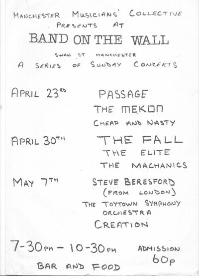 The Fall - Band on the Wall