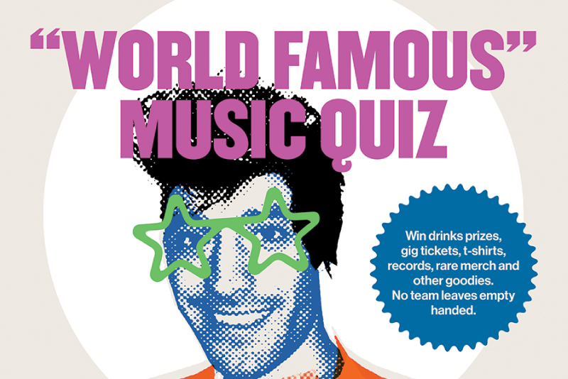 Band on the Wall’s “World Famous” Music Quiz with Elliot Eastwick ...