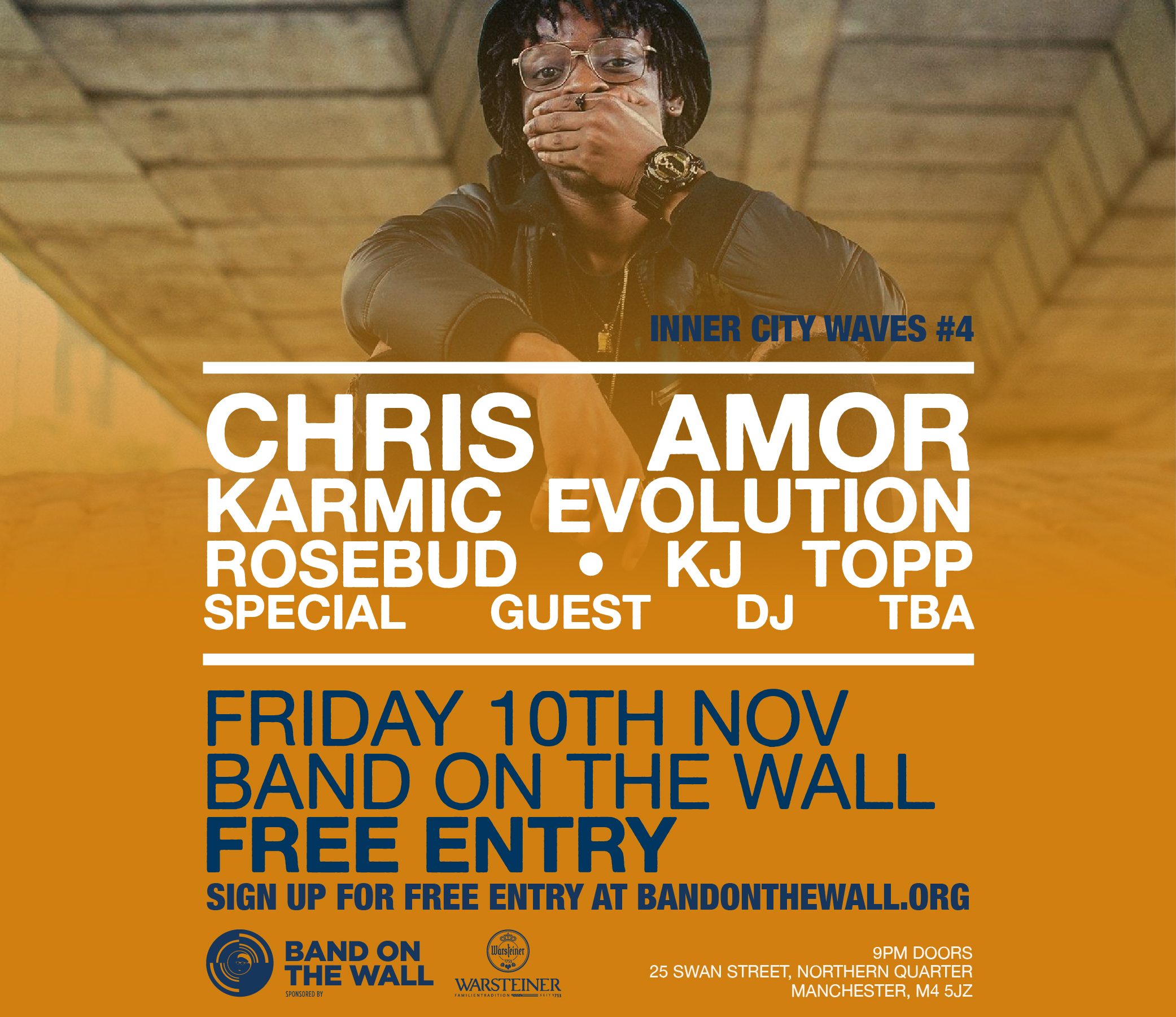 Chris Amor + Karmic Evolution + rosebud + KJ Topp