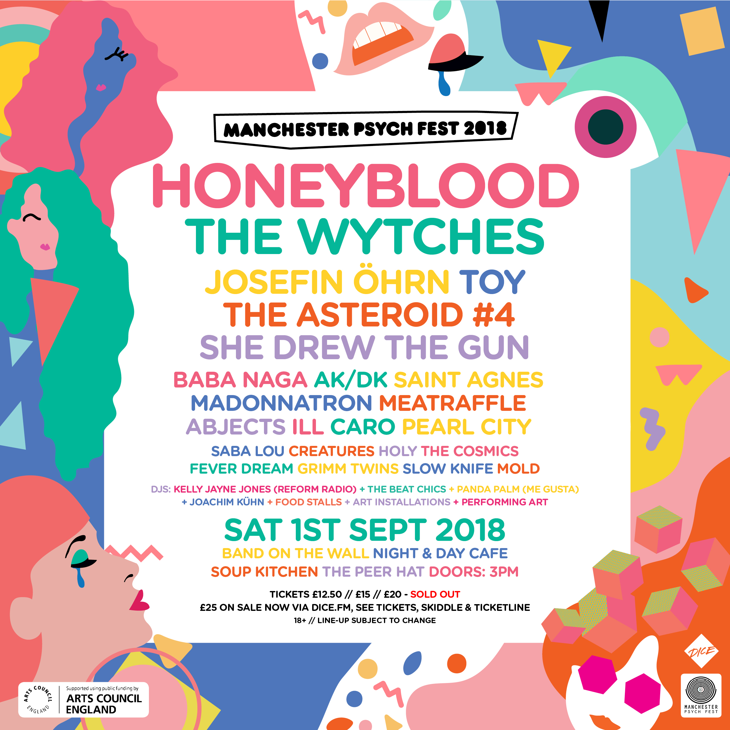 Manchester Psych Fest 2018 - Band on the Wall
