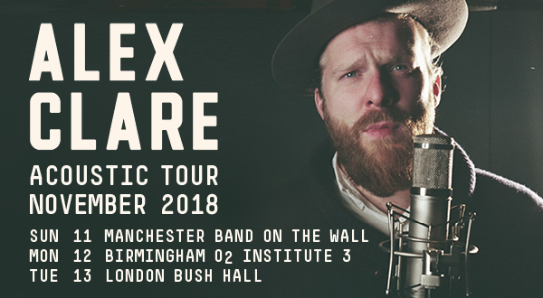 Alex Clare - Acoustic Tour + Equals - Band on the Wall