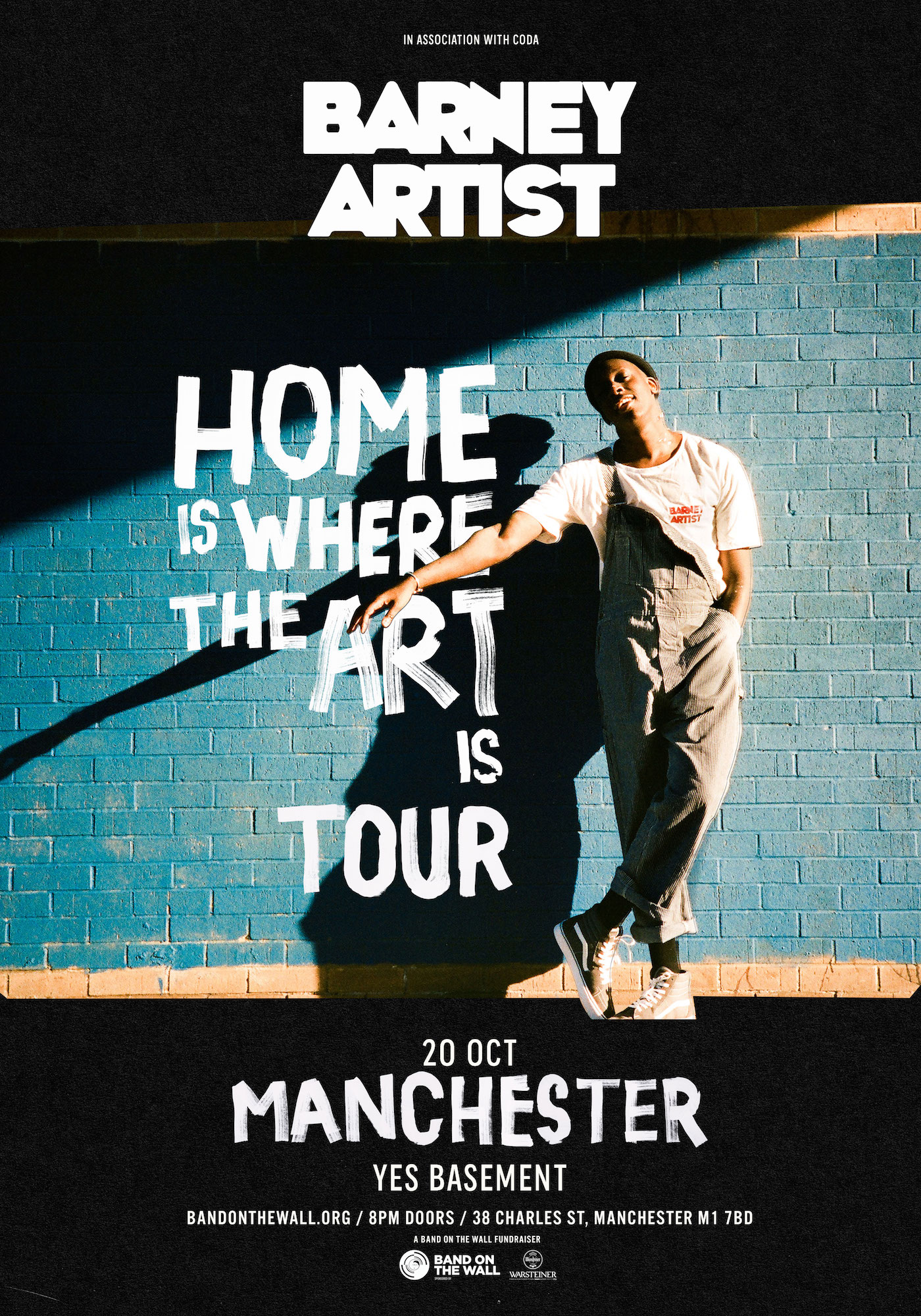 Barney Artist + le-naSty at YES Basement, Manchester - Band on the Wall