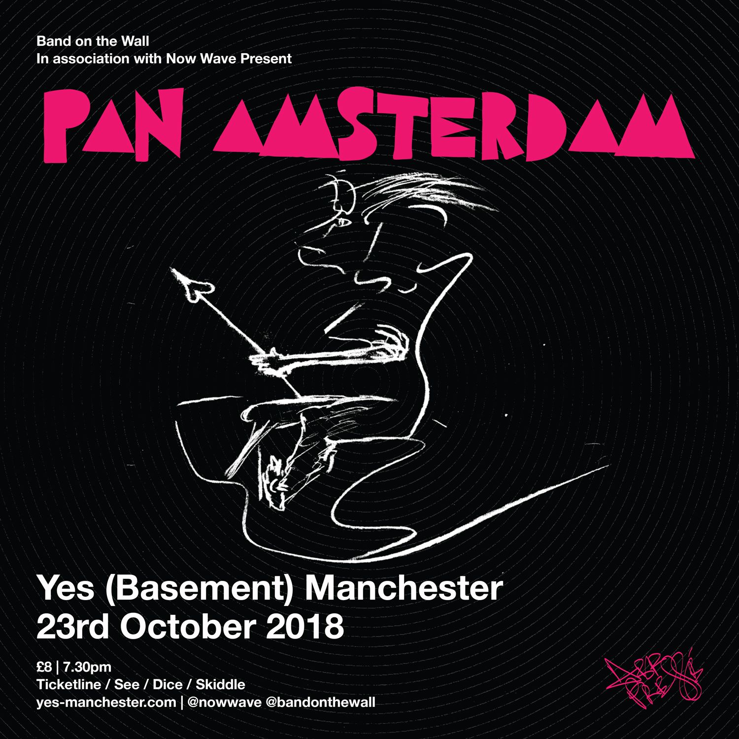 Pan Amsterdam + Blind MIC at YES Basement, Manchester