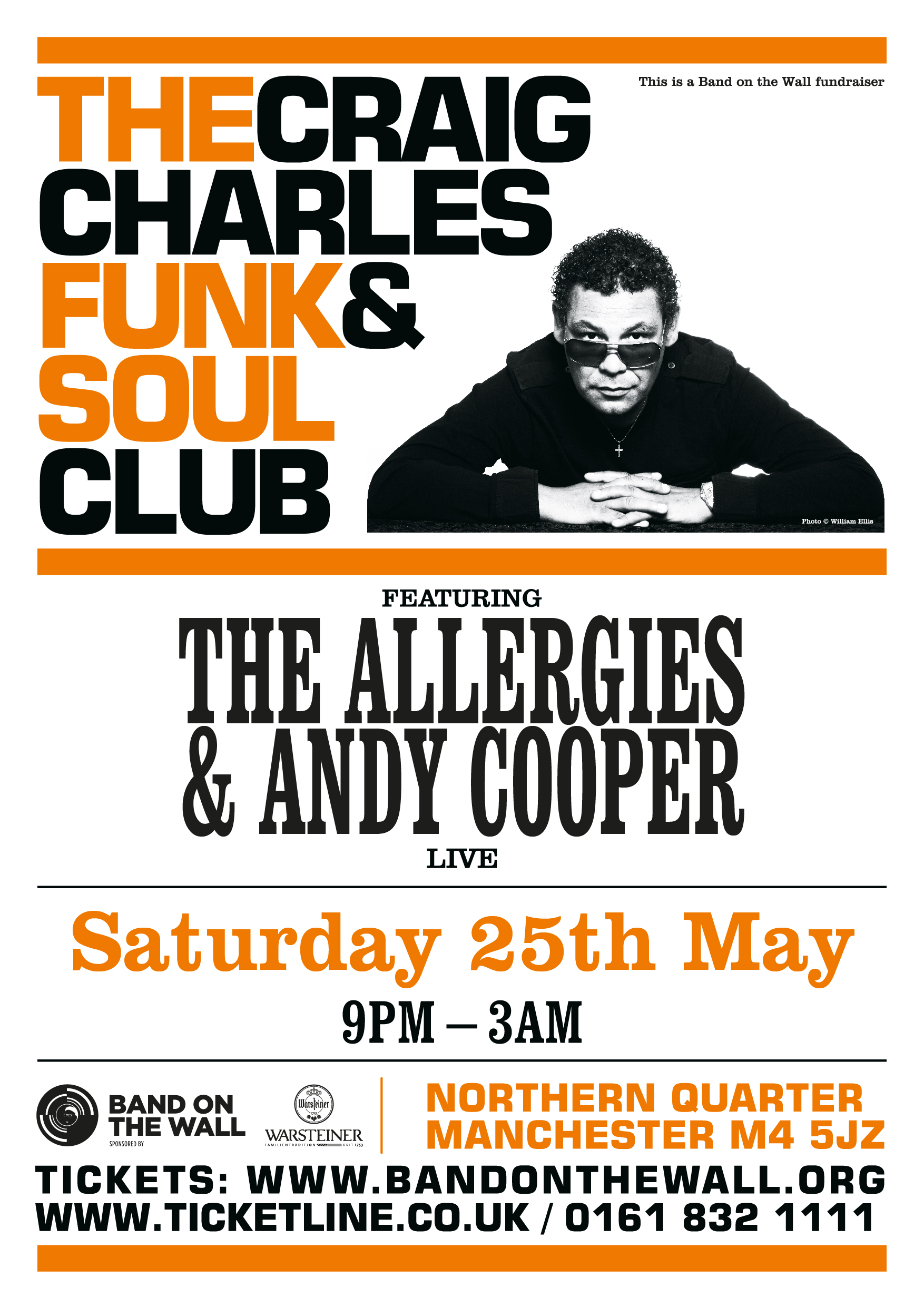 Craig Charles Funk & Soul Club ft. The Allergies & Andy Cooper - Band ...