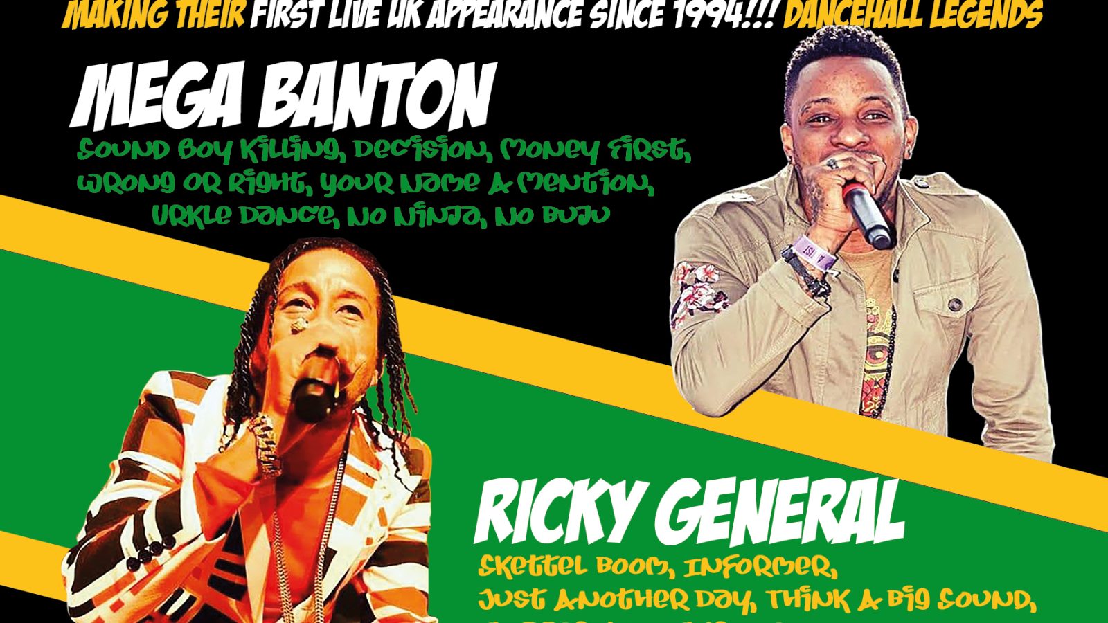 Night of the Living Dread 90s Splash Ft. Mega Banton & Ricky General ...