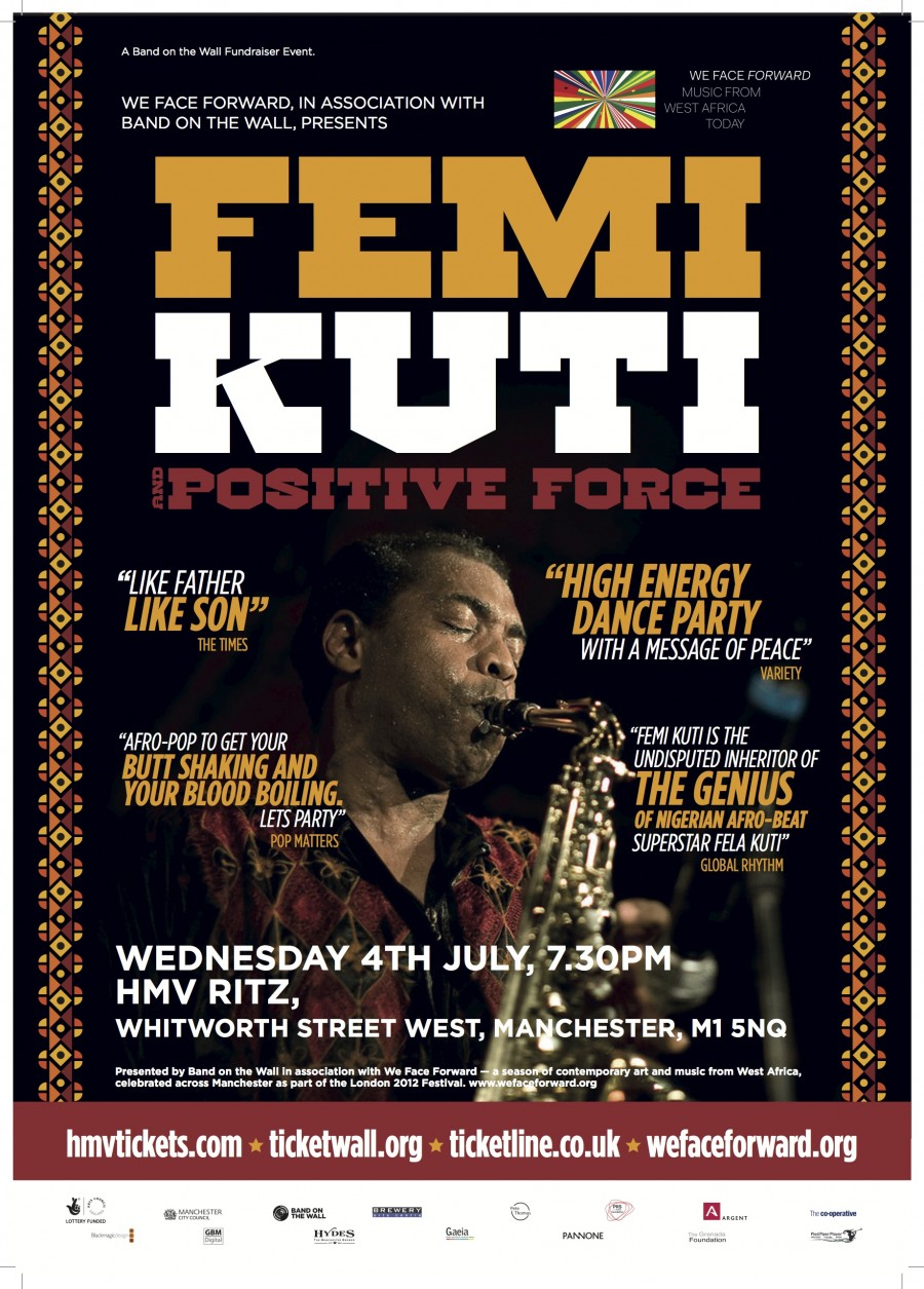Femi Kuti & The Positive Force - Band on the Wall