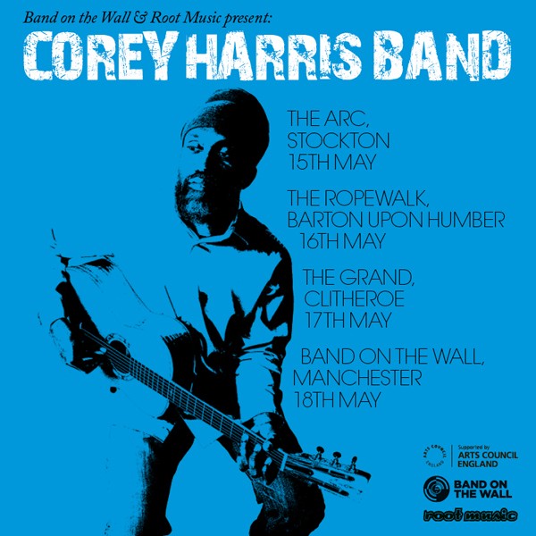 Corey Harris Band at The Grand, Clitheroe - Band on the Wall